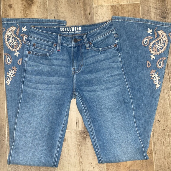 Idyllwind | Jeans | Idyllwind Bootcut Embroidered Jeans | Poshmark